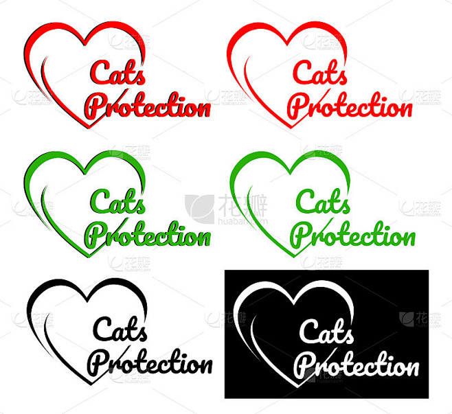 Cats protection symbol for charitable organization