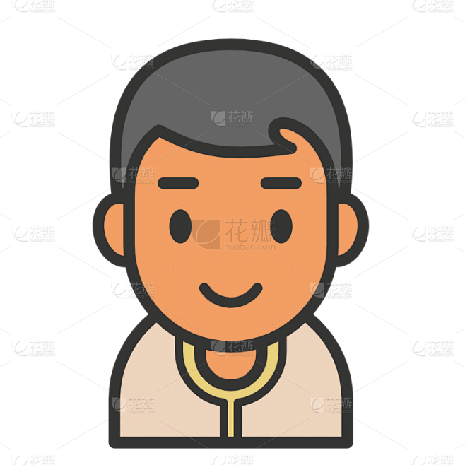 icon-人物头像元素-男人