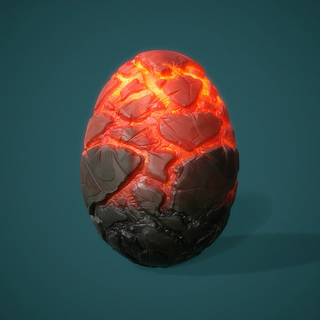 Fire Egg-花瓣网