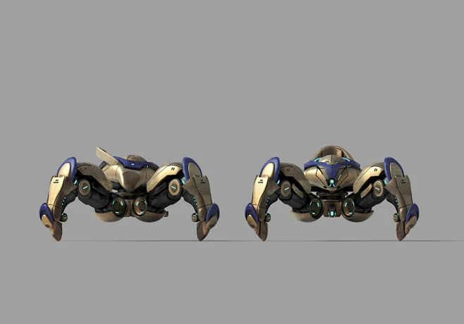 Starcraft Dragoon 3D model, Nak Ma : Starcraft Dragoon 3D model by Nak ...