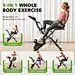 Amazon.com : GOIMU Exercise Bike, 5 in 1 Foldable Stationary Bike for ...