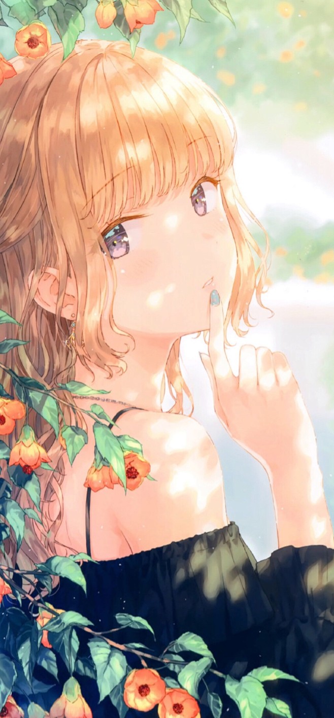 Hiten 二次元少女 动漫壁纸