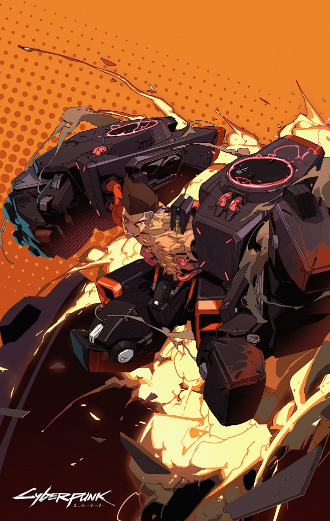 赛博朋克边缘行者同人