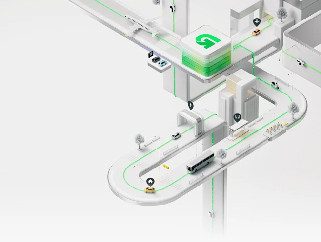 LINE GO Website Branding Design :: Behance-花瓣网