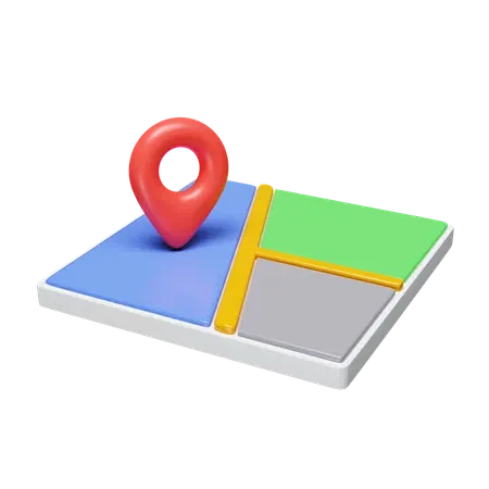 Map 3D Icon-花瓣网