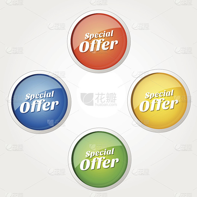 特别提供彩色矢量图标设计