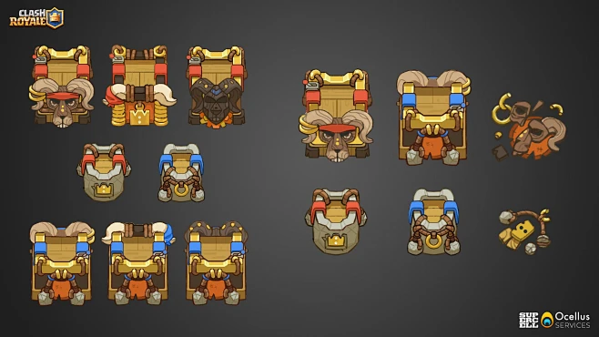 Clash Royale - Ram Rider Tower Skin-花瓣网