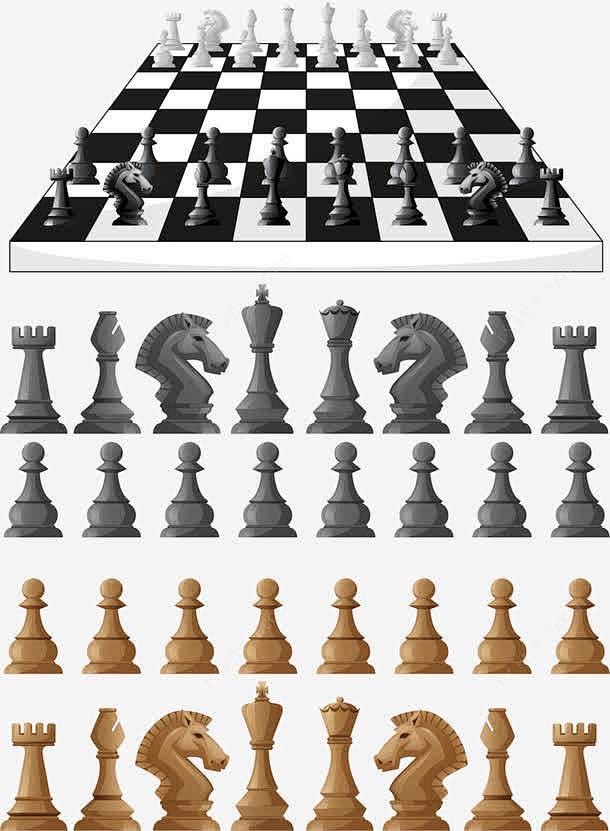 国际象棋png免抠素材_新图网 https://ixintu.com 矢量素材 国际象棋 战略 布局 智慧