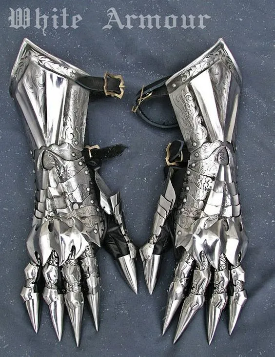 Gauntlets Sauron LOTR SCA LARP armor gauntlets larp armor sca | Etsy-花瓣网