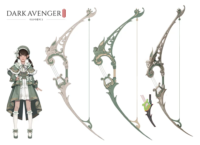 DRAK AVENGER 3 (Darkness Rises) character design (2017.08~)-花瓣网