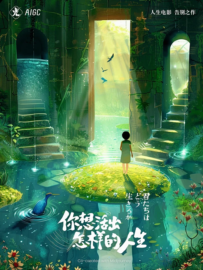 MJ sref风格复刻《你想活出怎样的人生》 - 小红书-花瓣网