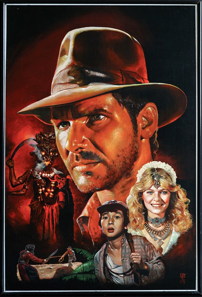 Indiana Jones (1985), Ed Lee Art : Sample art for illustrator agent ...