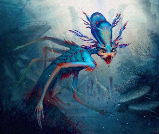 虫族原画虫子原画虫族怪物原画来自cgbook.cn (69)