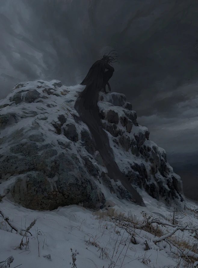 First sketch-花瓣网