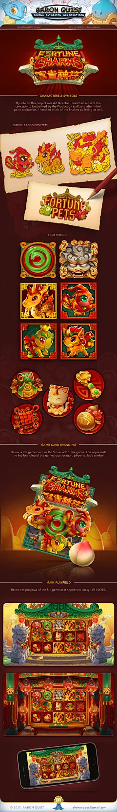"Fortune Charms" Slot Game for Lucky Life SLOTS, Aaron Quist : This was ...