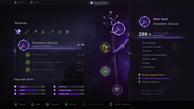 Dragon Age Inquisition UI redesign-花瓣网
