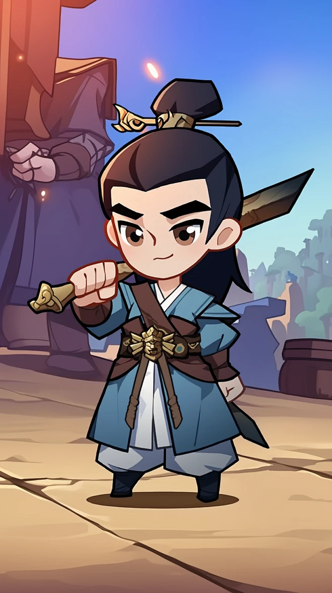 LL-金庸Q版武侠-hzj(33)-花瓣网