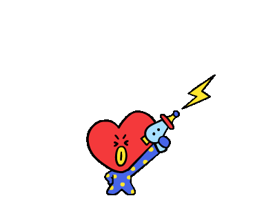 This contains an image of: LINE Official Stickers - UNIVERSTAR BT21 ...