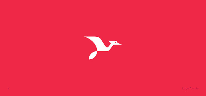 创意独特！20款质感单色Logo设计 (11)