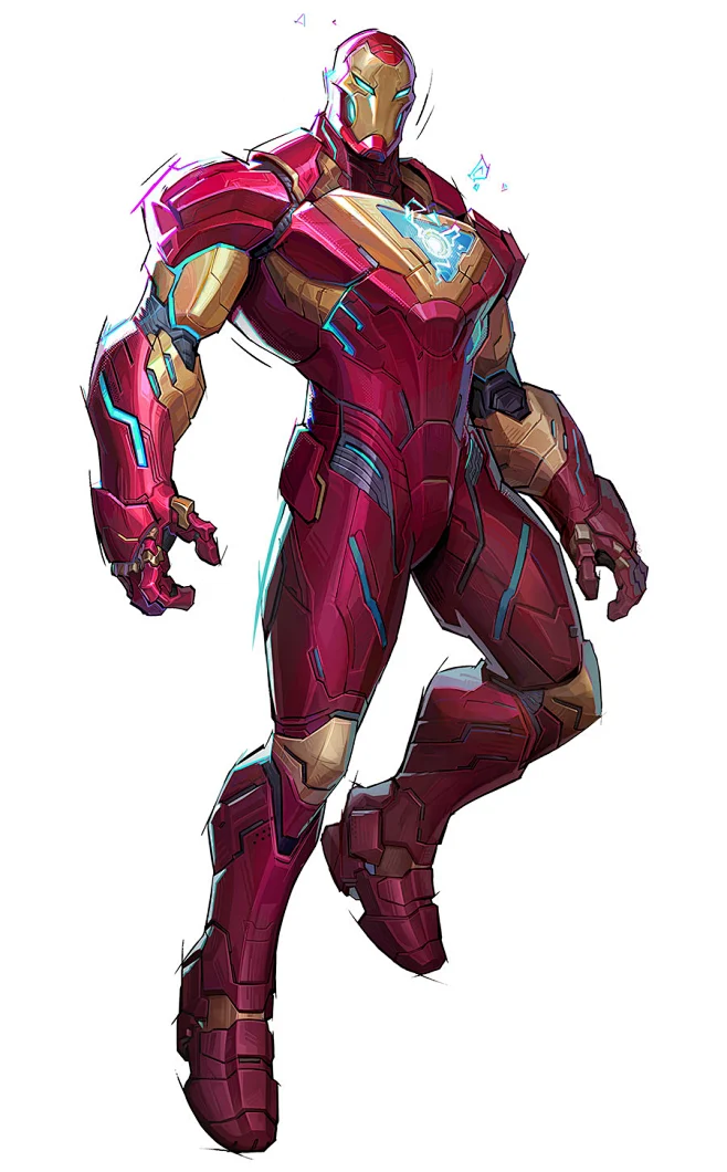Iron Man Art from Marvel Rivals-花瓣网