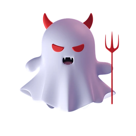 Devil Ghost 3D Icon-花瓣网