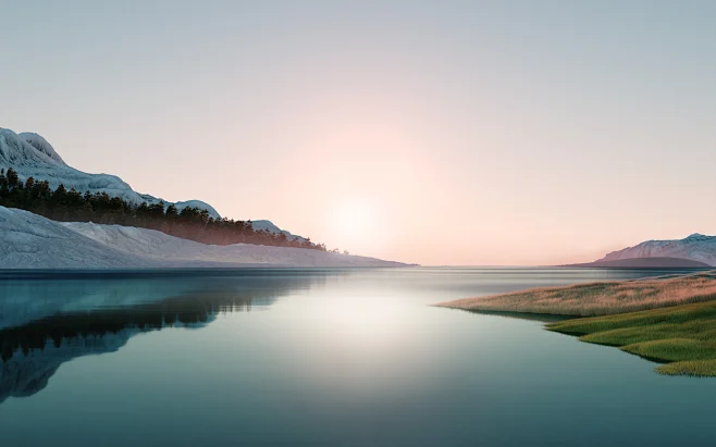 design Landscape Microsoft sixnfive Wallpapers windows WINDOWS11-花瓣网