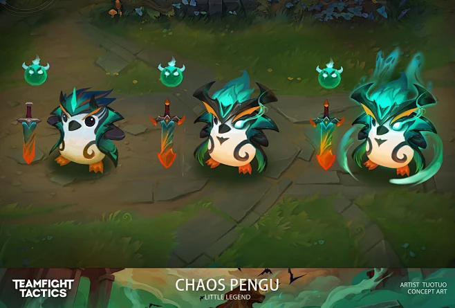 Riot Games Team Fight Tactics: Reckoning Art Blast - ArtStation ...