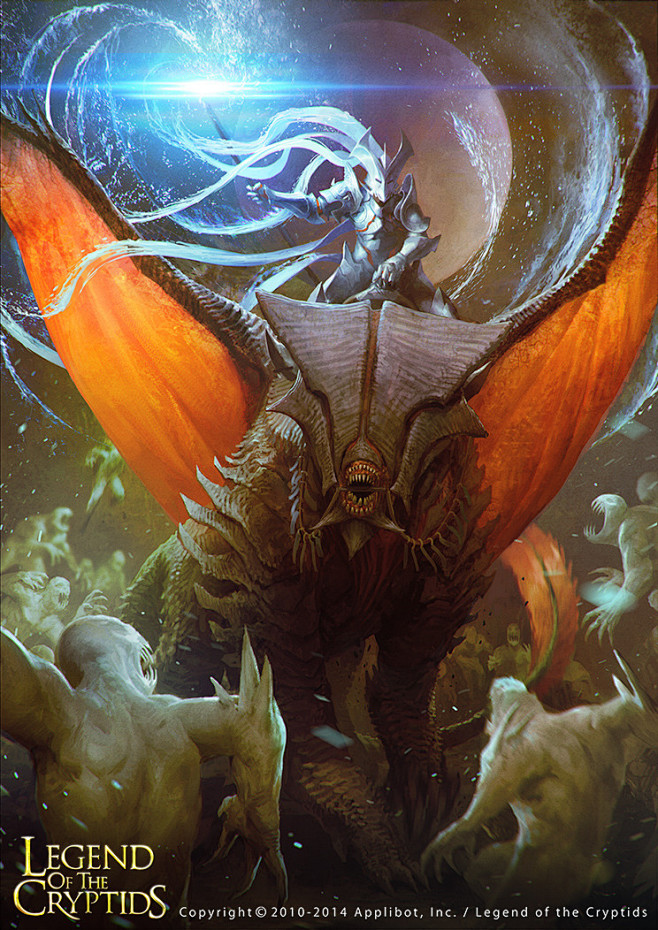 万智牌卡牌插画Legend of the cryptids来自cgbook.cn (51)