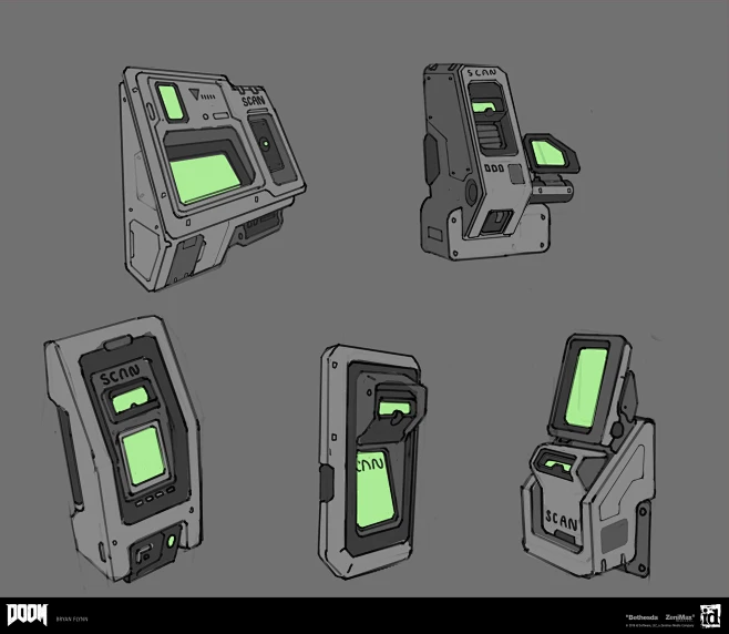 Doom 2016 Ammo Crate, Bryan Flynn : Doom 2016 Ammo Crate by Bryan Flynn ...
