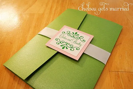 Chelsea Gets Married: Invitation Mock-Up-花瓣网