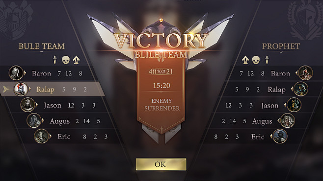 Round table Council（圆桌议会）欧美界面