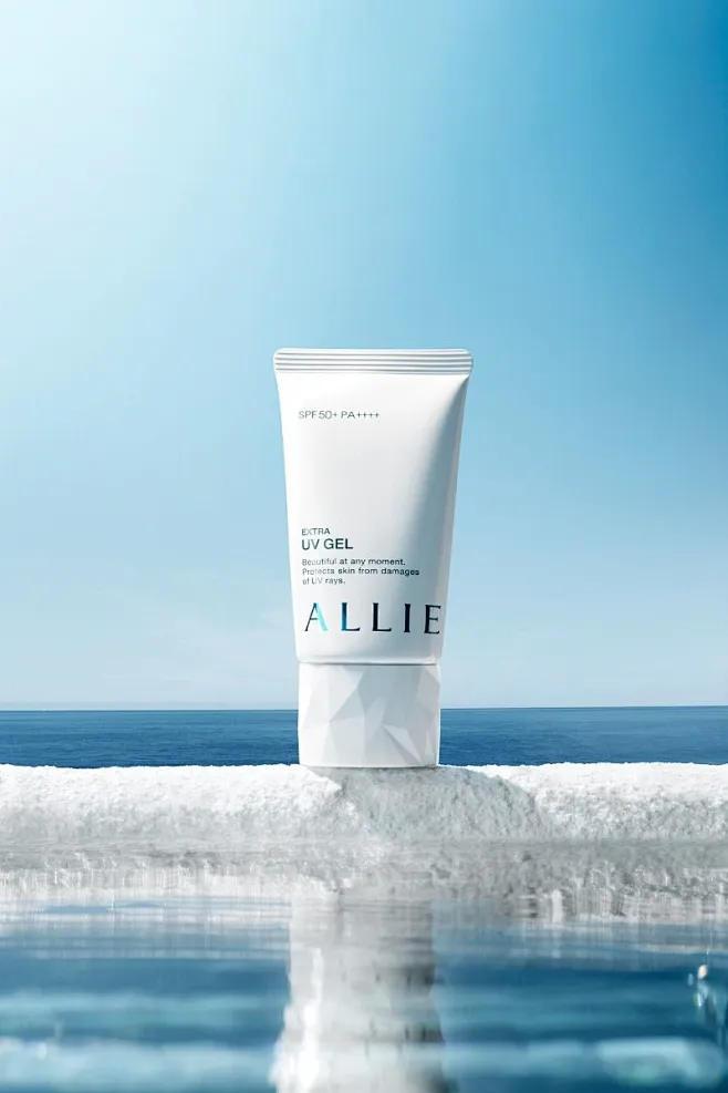 Creation | ALLIE防晒霜产品创意拍摄-花瓣网
