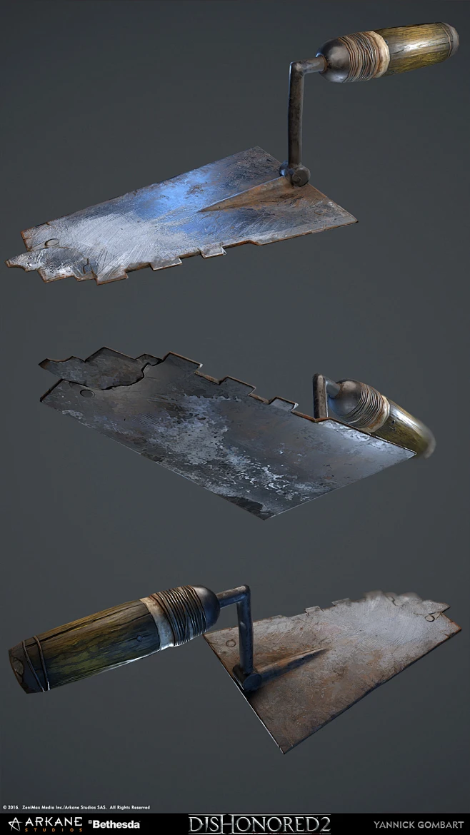 Various small assets, Yannick Gombart : Dishonored 2 small assets-花瓣网