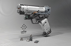 热武器-花瓣网|陪你做生活的设计师 | 科幻射击武器概念