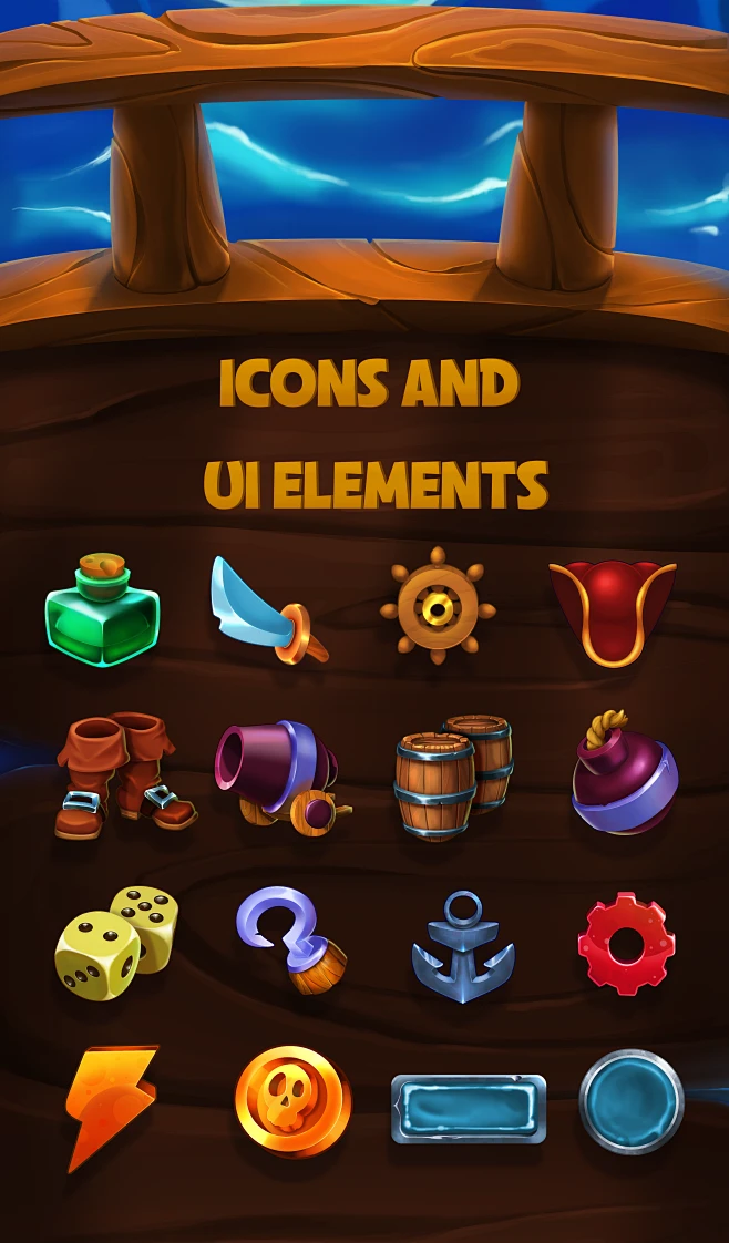 Pirate Land-花瓣网