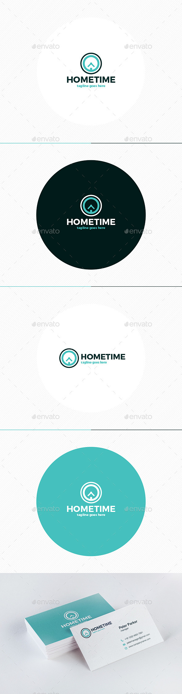 回家时间标志——符号标志模板Home Time Logo - Symbols Logo Templates箭头、构建、构建、购买圆,干净、时钟 ...