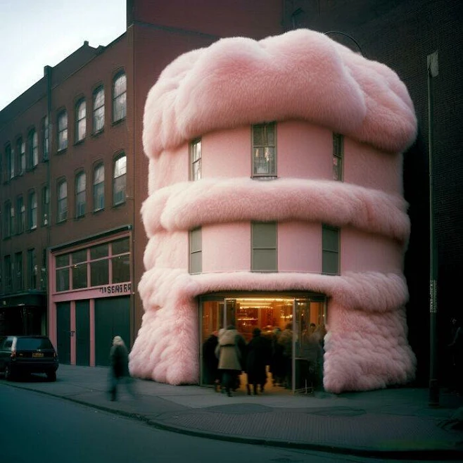 艺术家用蓬松和花哨的粉红色窗帘“入侵”世界各地的主要首都图片_美图图片素材-花瓣网