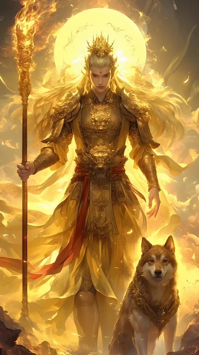 LL-(诛仙)杨戬与哮天犬1-hzj(3)-花瓣网