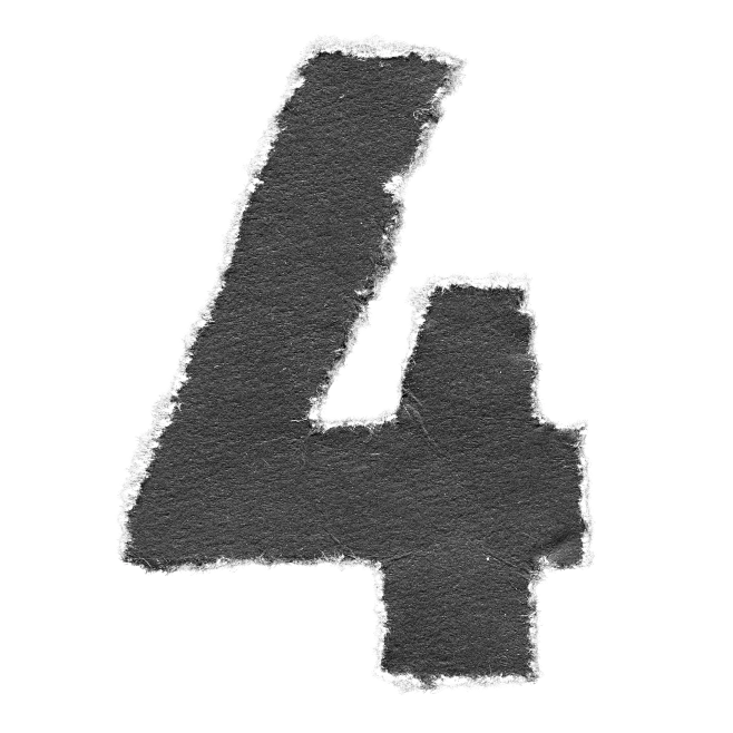 4 number 2-花瓣网