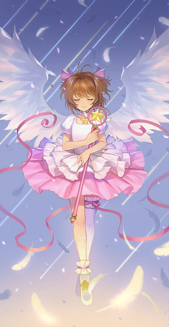 动漫美少女 小樱-花瓣网