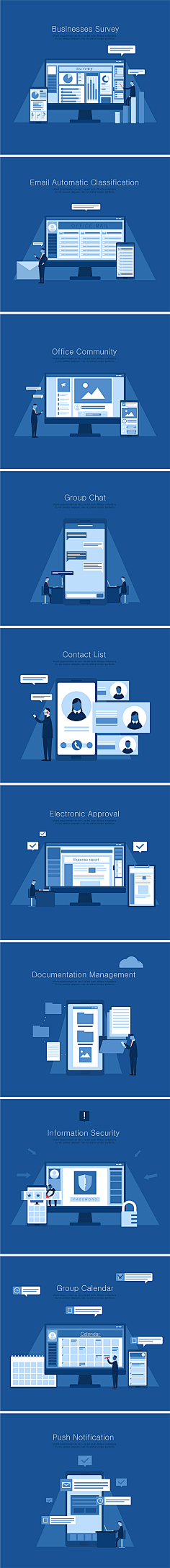 Ui插画-花瓣网|陪你做生活的设计师 | UI插画