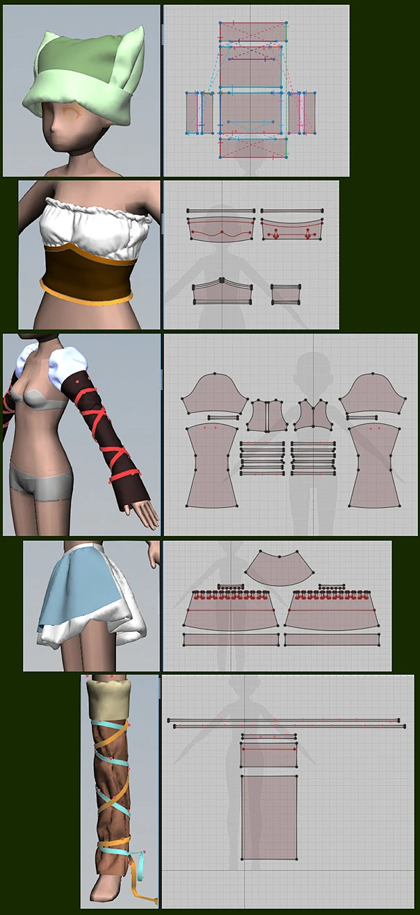 【新提醒】【悬赏活动】服装剪裁设计-元素活动-微元素Element3ds - Powered by Discuz!-花瓣网