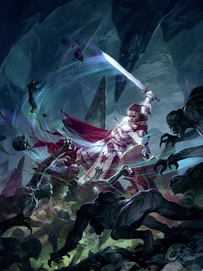 万智牌卡牌插画Legend of the cryptids来自cgbook.cn (511)-花瓣网