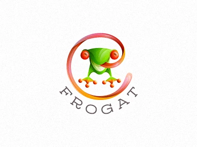 Dribbble - Frogat logo by Ivan Bobrov-花瓣网