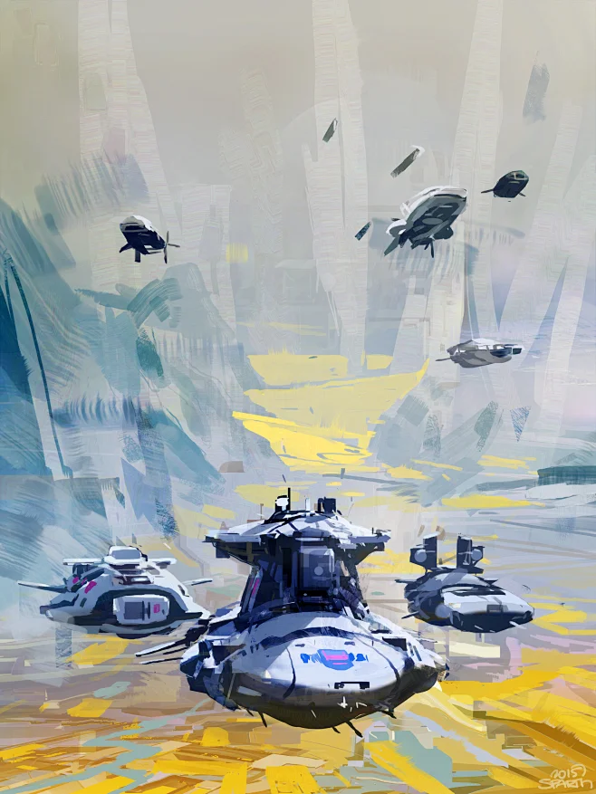 armada 5, sparth . : personal sketch. 2015. an hour sketch from this ...