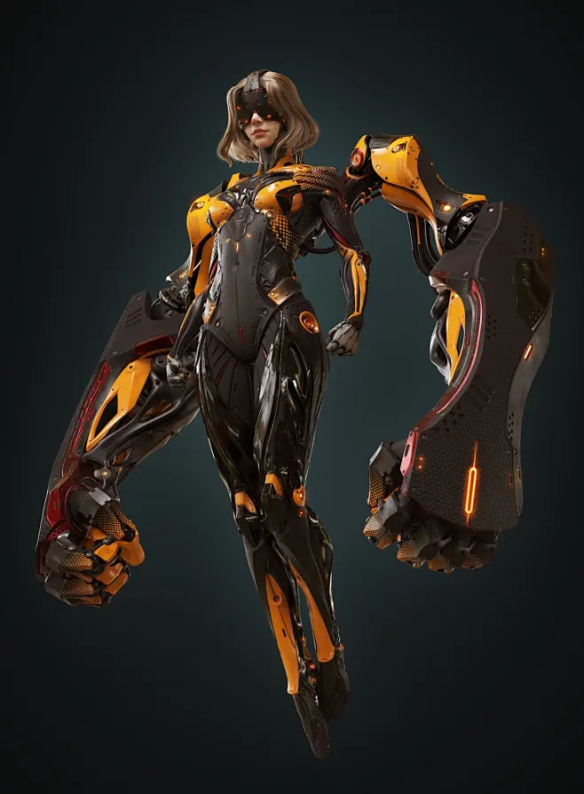 来自南非开普敦的3D设计师 James Lin 作品欣赏 90P-CG角色-微元素 - Element3ds.com!图片_写实科幻角色图片素材-花瓣网