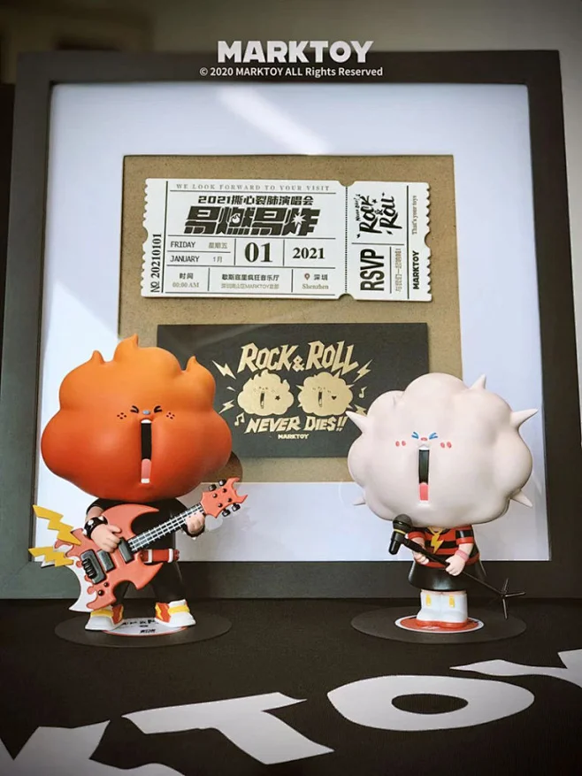 ROCK n ROLL Never Dies Yi Ran Yi Zha China Moe Town Edition by MARKTOY ...