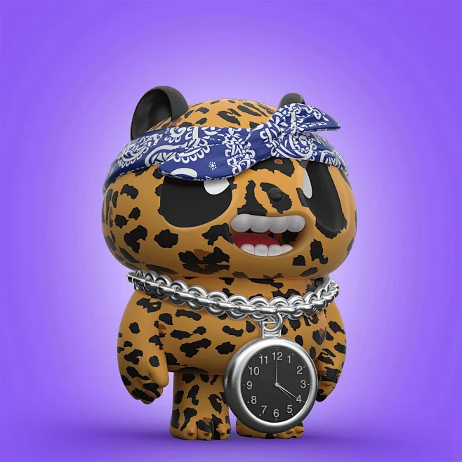 animals Character design Digital Art Drawing nft nftart pandas solana-花瓣网