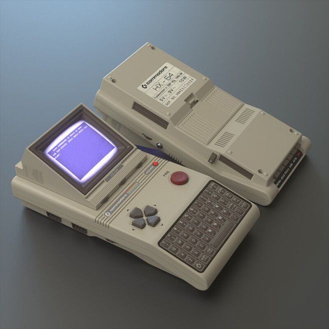 Handheld Retro PC - Commodore HX-64, Cem Tezcan
