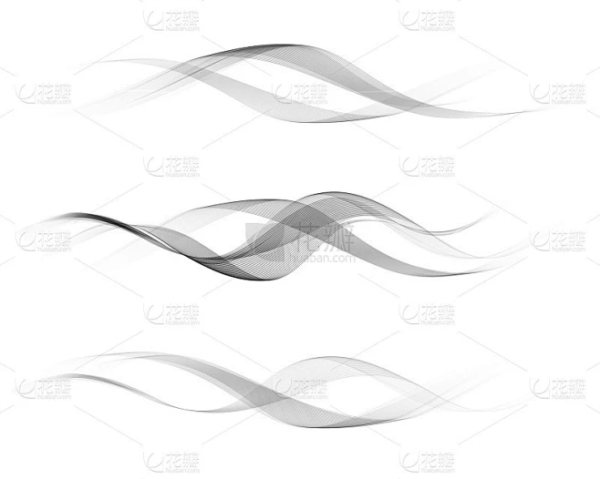 wave set素材-花瓣网